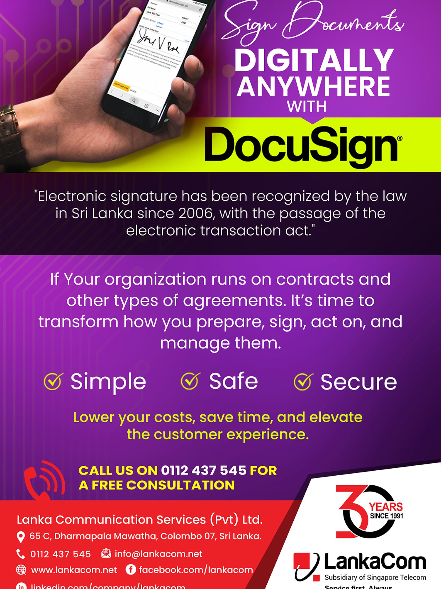 Our Work - Lankacom Pvt Ltd